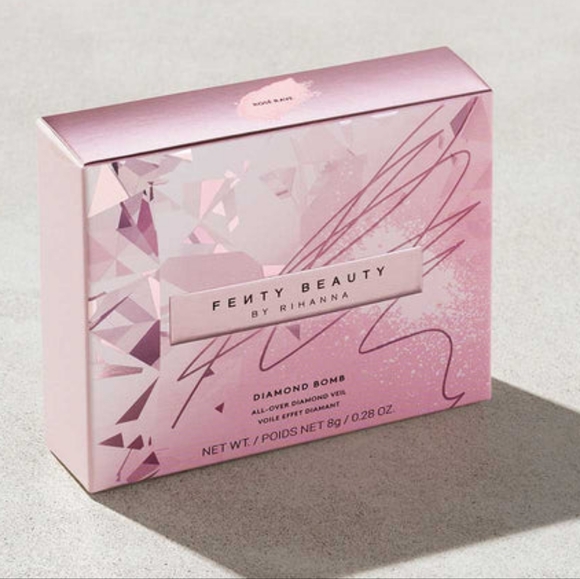 Fenty Beauty | Makeup | Fenty Beauty Diamond Bomb Highlighter Rose Rave ...